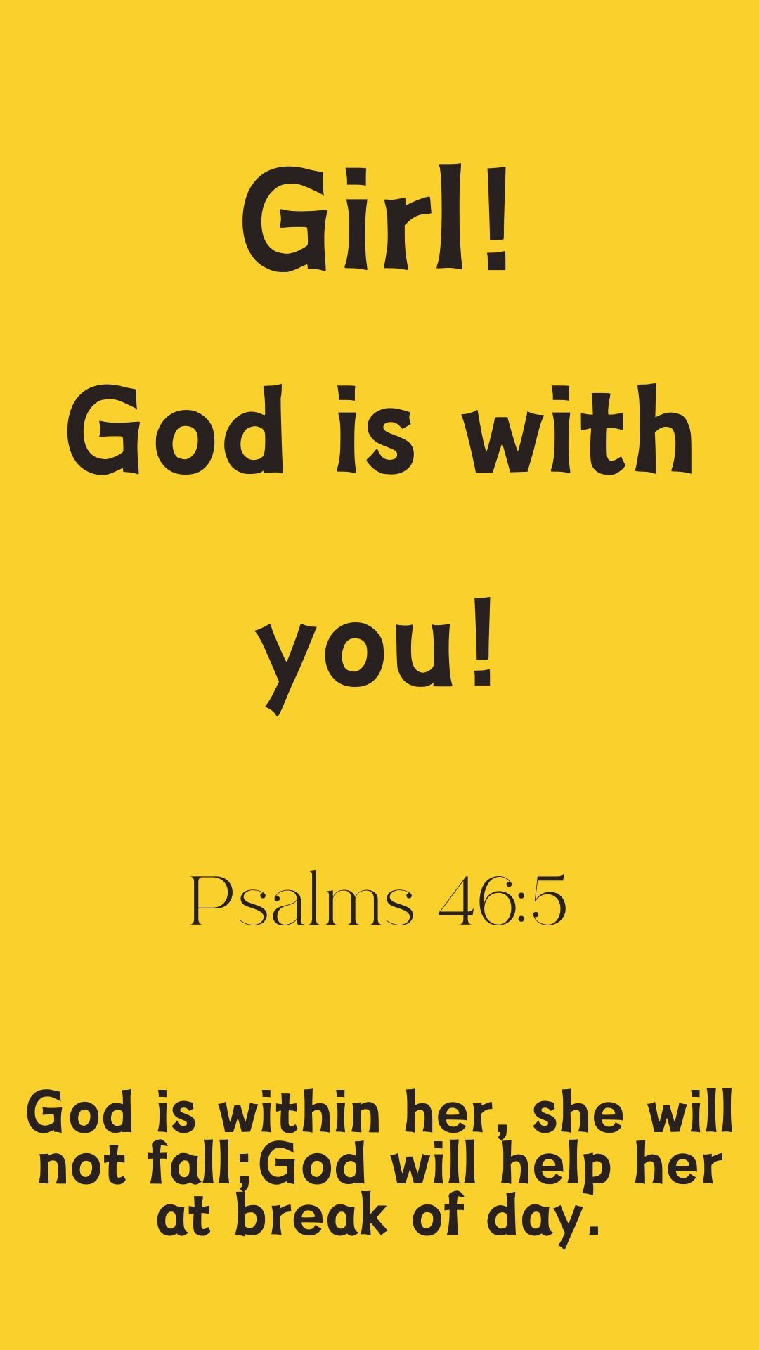 God is with you